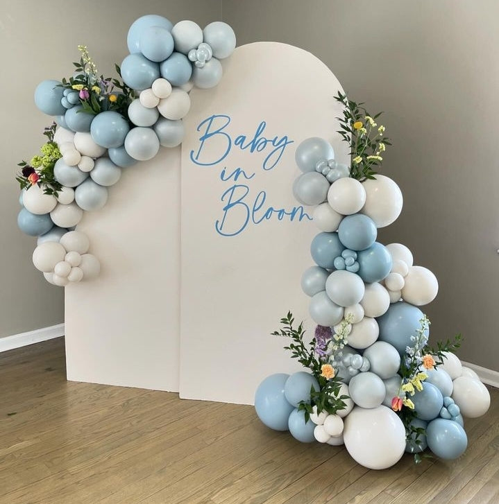 Baby in bloom boy baby shower decoration package | Orlando Party Express