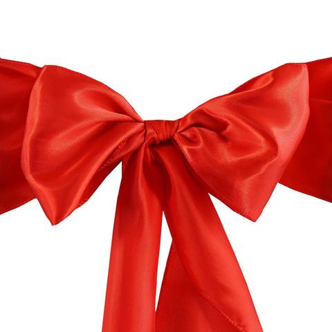 Red Satin Sash rental | Orlando Party Express